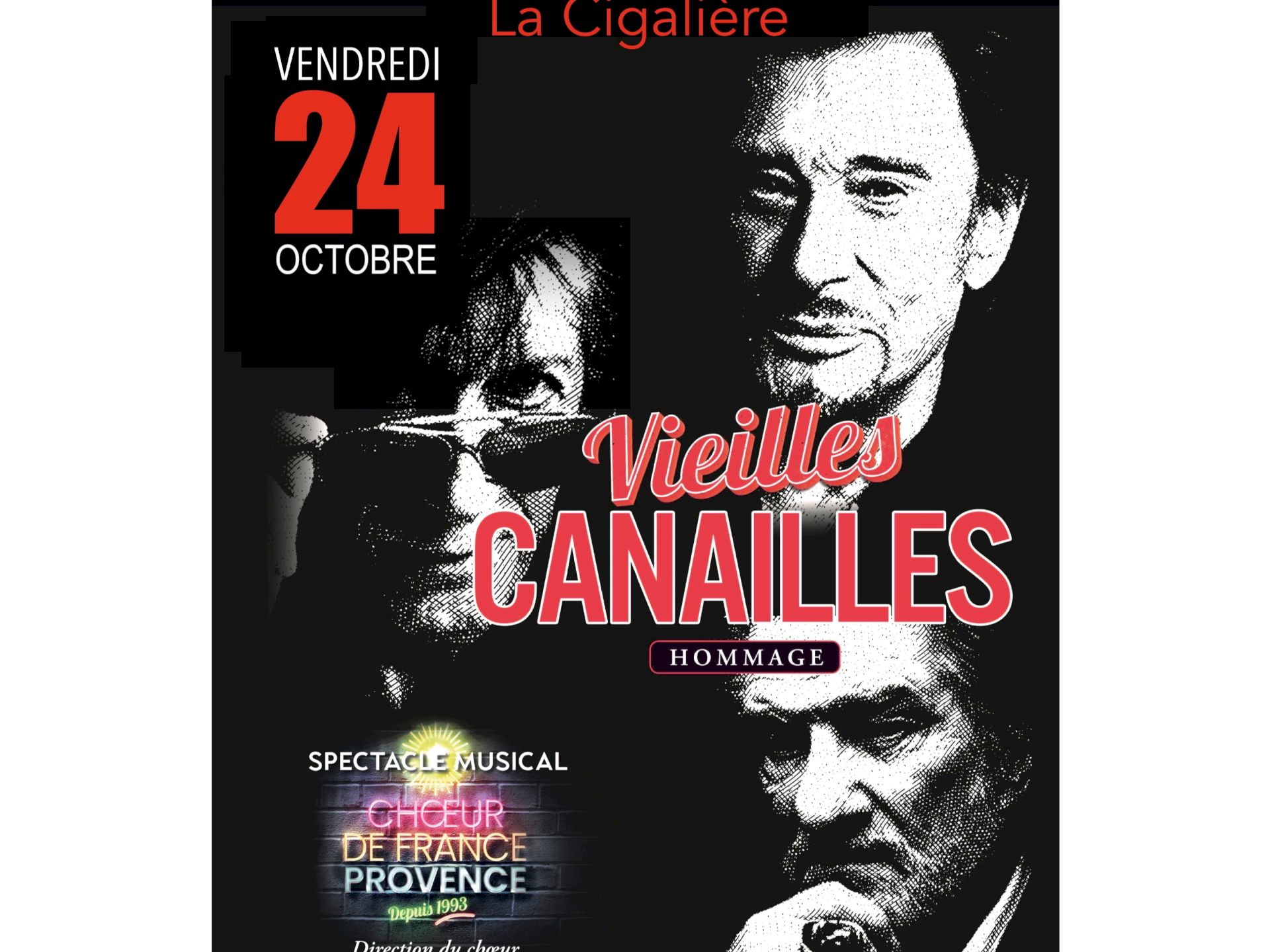 L’esprit des Vieilles Canailles renaît sur scène à la Cigalière le 24 - Bollène